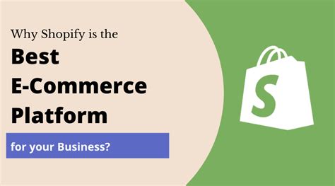 Reasons Why Shopify Is The Right Fit For Your E Commerce Business
