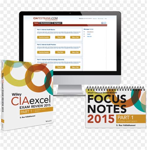 Free Download Hd Png Wiley Cia Wiley Ciaexcel Exam Review 2015 Focus Notes Part 1 Png