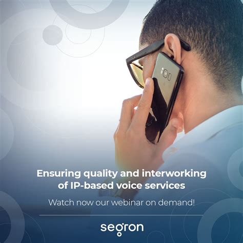 Segron On Linkedin Segron Testautomation 5g Qoe Voipservices Webinar Activetesting…