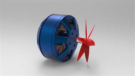 直流马达solidworks 2018模型图纸下载 懒石网
