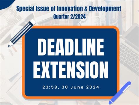 Deadline Extension And Things To Note Before Submitting For The Q22024