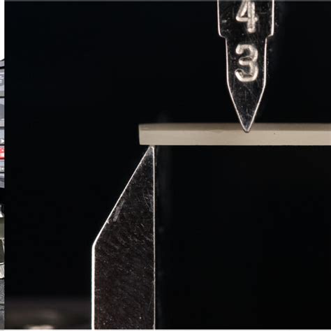 Instron Universal Testing Machine With A Sample Undergoing 3 Point Download Scientific Diagram