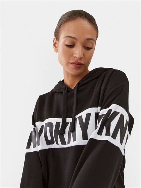Dkny Bluza Yi2422670 Czarny Regular Fit Modivopl