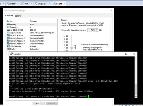 Unable To Ping Default Gateway From F5 Vm Devcentral