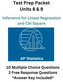 AP Statistics Unit Inference For Linear Regression And Chi Square