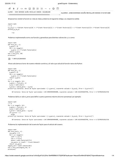 Guia03ipynb Colaboratory Pdf Informática Paradigmas De Programación