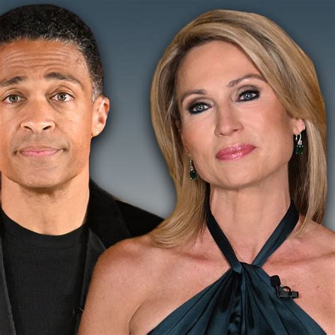 Amy Robach Seen Wrapping Her Legs Around T J Holmes Hours After Gma3
