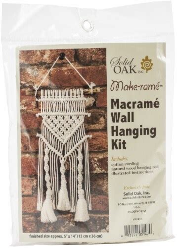 Small Format Macrame Kit Tassels And Twists 1 Count Frys Food Stores