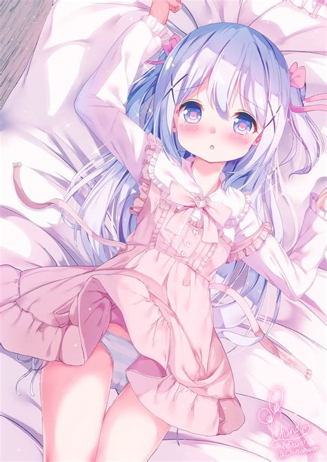 香風智乃 「メロメロな量産型ファッションのチノちゃん」チノマロン🌰新刊委託中のイラスト