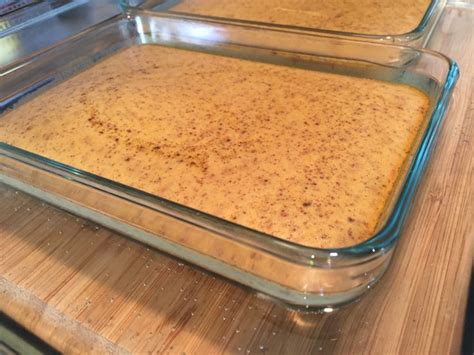 Coconut Milk Pumpkin Pie Custard