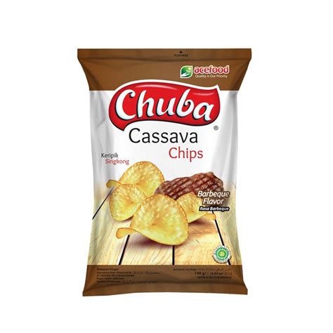 Jual Chuba Cassava Chips Rasa Bbq 140gr Indonesiashopee Indonesia