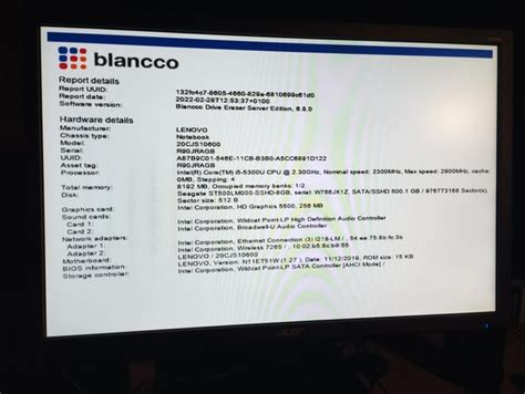 How Do I Get Rid Of This Blancco Report Screen Rpchelp