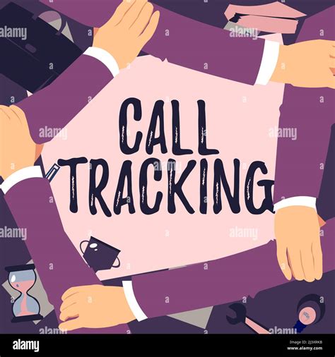Text Showing Inspiration Call Tracking Business Idea Organic Search