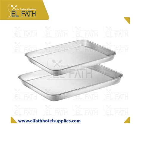 صاج فرن 40x60x2cm المونيوم مخرم El Fath For Trade And Supplies