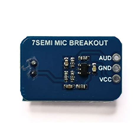 Buy Microphone Breakout Electret Condenser Sound Sensor At Best Price 7semi