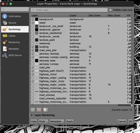 Change The Color Of Multiple Rules In QGIS Geographic Information Systems Stack Exchange