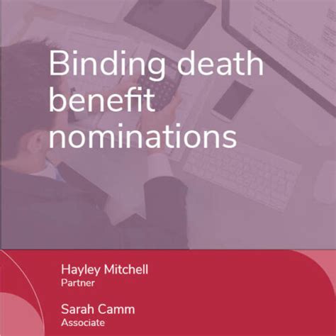 Binding Death Benefit Nominations Cooper Grace Ward