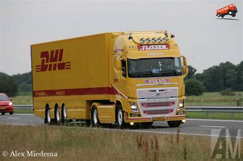 Foto Volvo FH 4th Gen Van Tijssen Internationaal Transport DHL Express