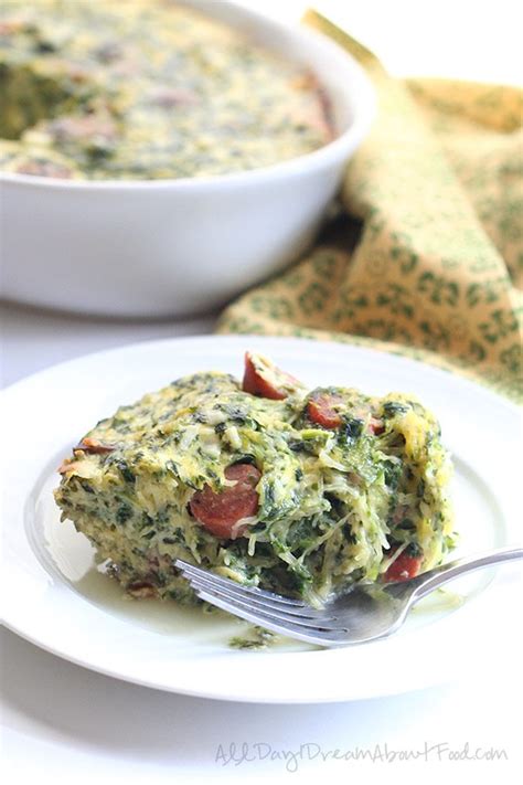Spaghetti Squash Breakfast Casserole All Day I Dream About Food