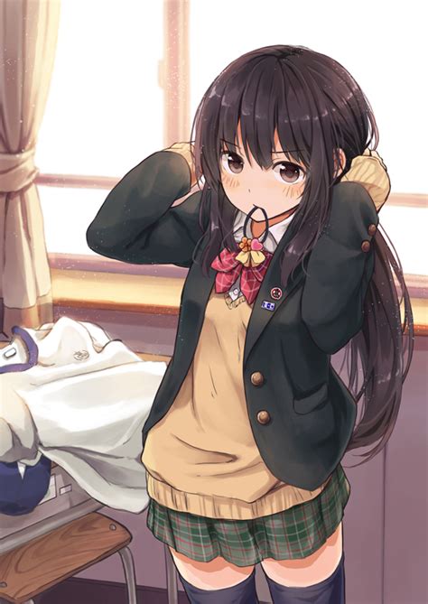艶やかな一瞬にトキメク！ 「髪の毛を結う」女子のイラスト特集 ニコニコニュース オリジナル