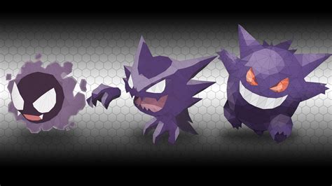 Haunter Gengar Ghastly Hd Wallpaper Rare Gallery