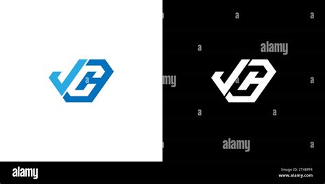 Jc Logo Jc Monogram Initial Jc Logo Letter Jc Negative Space Logo