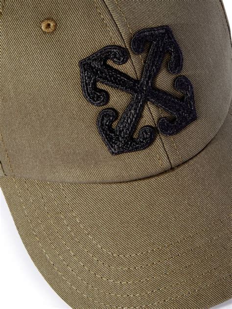 Military Green Arrow Baseball Cap In Green Off White™ Official Us