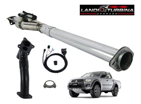 Pente Na Turbina L200 Triton 32 Difusor Escape Downpipe Parcelamento Sem Juros