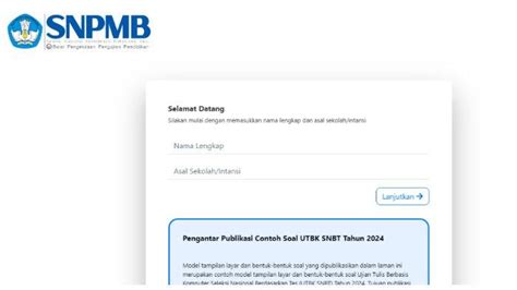 Link Simulasi UTBK SNBT Dan Cara Mengakses Latihan Soal TribunNews