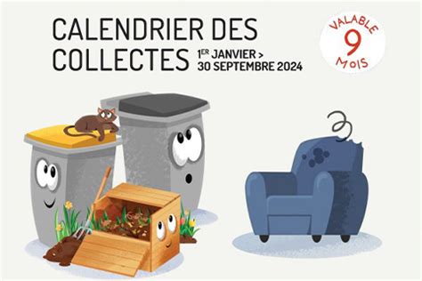 Votre calendrier de collecte des déchets 2024 MANTES LA JOLIE