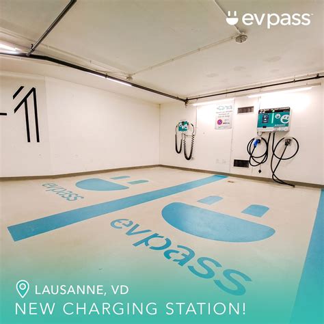 Nouvelle Installation Evpass Au Cœur De Lausanne Au Parking De Rôtillon