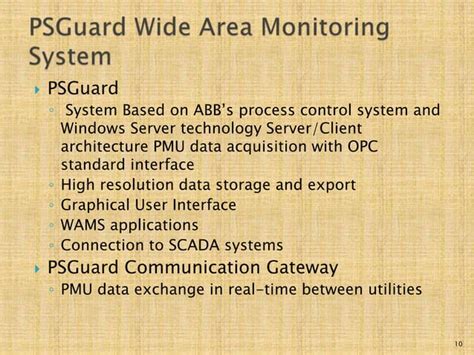 Wide Area Monitoring Systemswams Pptx Operating Systems Computer Software And Applications