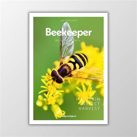 Beekeeper Job Spotlight Booklet Study Work Grow Library