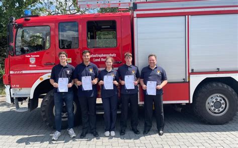 33 absolvierte Lehrgänge und Seminare im Juni Freiwillige Feuerwehr