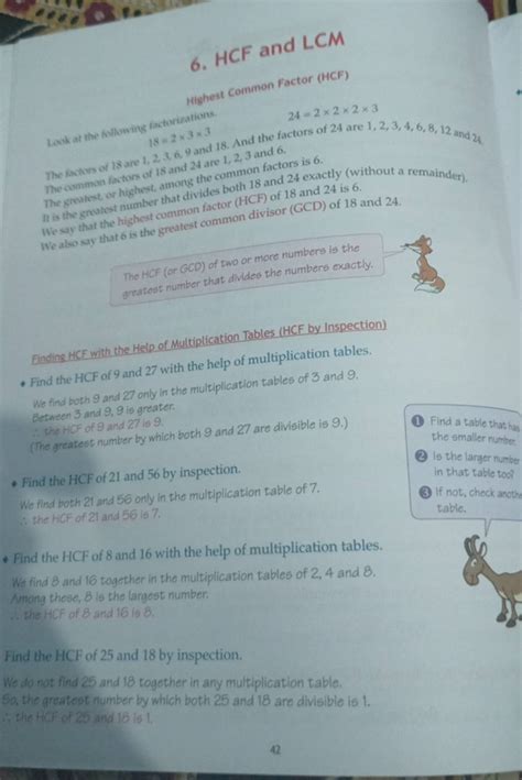 6 hcf and lcm highest common factor hcf look at the following iactoriz