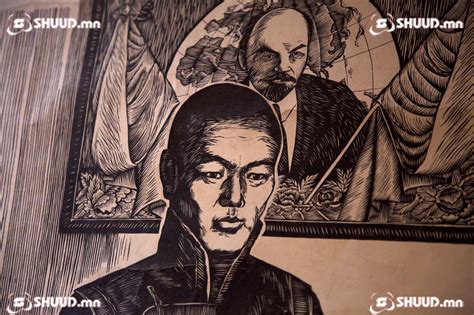 ФОТО Их жанжин Д Сүхбаатар дүрслэх урлагийн бүтээлд мөнхөрсөн нь