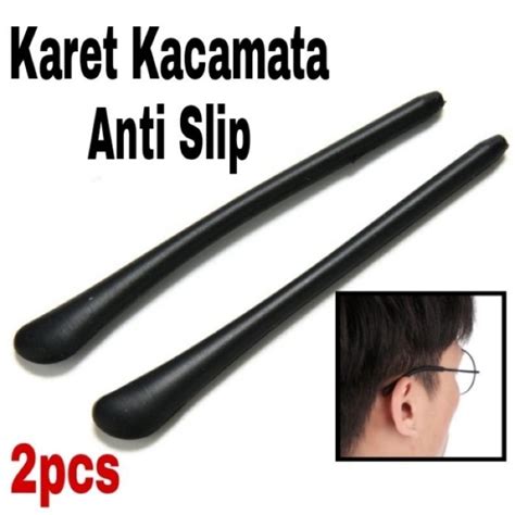 Jual Tangkai Karet Penyangga SILICONE Kacamata Anti Slip Penutup Gagang Shopee Indonesia