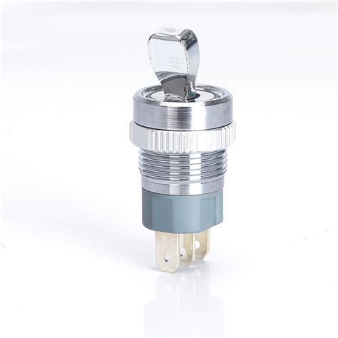 New Arrival 16mm Select Switch 2 Position Latching 1no1nc 10 15a Rotary