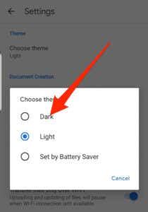 How To Use Google Docs In Dark Mode