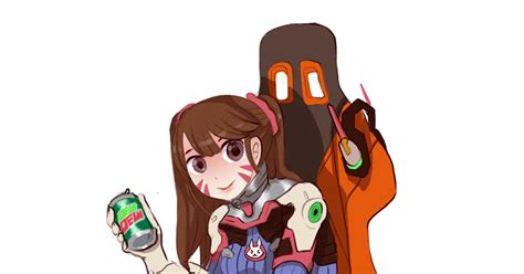 Overwatch Dva Is My Favorite Anime Girl Stupahのイラスト Pixiv
