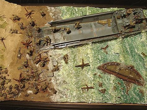 Dioramas And Vignettes Normandy D Day Photo 5 Military Diorama