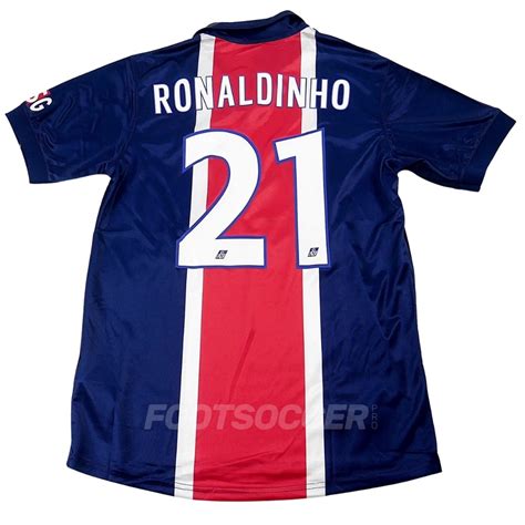 Maillot PSG Retro Vintage 1998 1999 Domicile Okocha