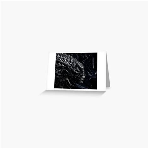 Hr Giger Alien Xenomorph Greeting Card For Sale By Ep Pandality