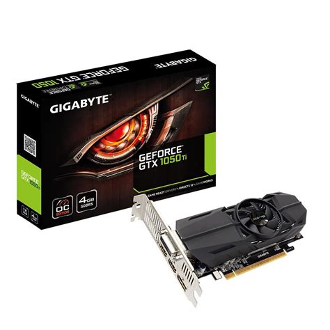 Gigabyte Gtx 1050 Ti Oc Low Profile 4gb Video Card Gv N105toc 4gl
