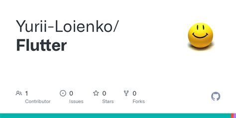 Github Yurii Loienkoflutter