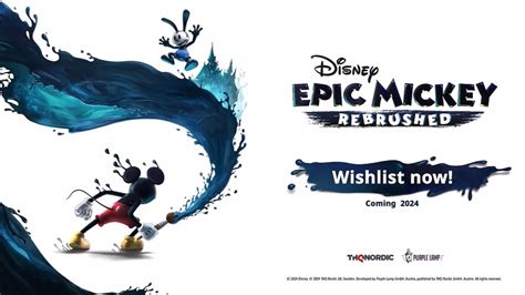 Epic Mickey Remake Was Announced And Looks Amazing Youtube