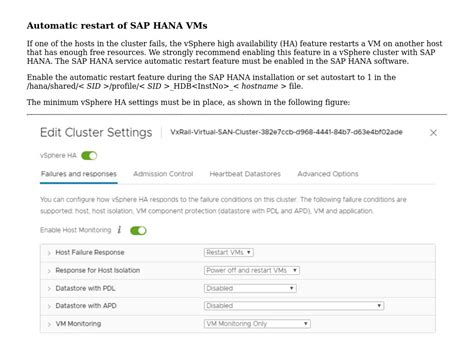 High Availability Design Guide—dell Validated Design For Sap Hana Deployments With Dell Vxrail