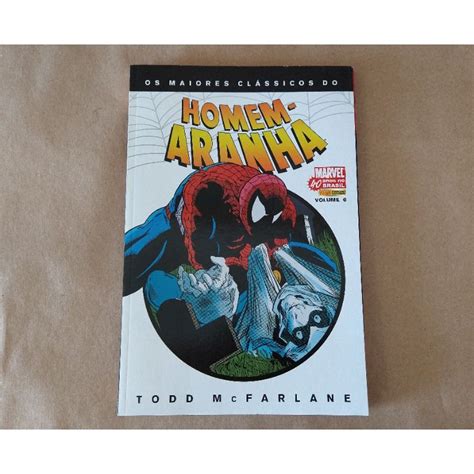 HQ Os Maiores Clássicos do Homem Aranha Vol 6 Shopee Brasil
