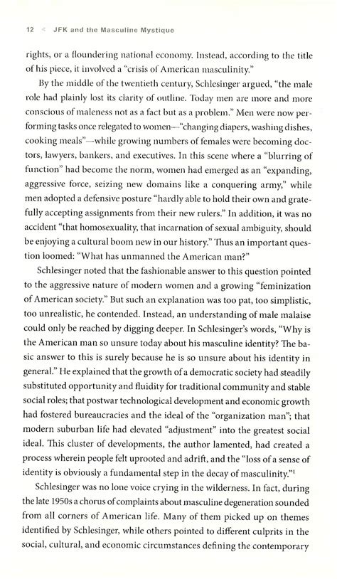 Jfk And The Masculine Mystique Sex And Power On The New Frontier