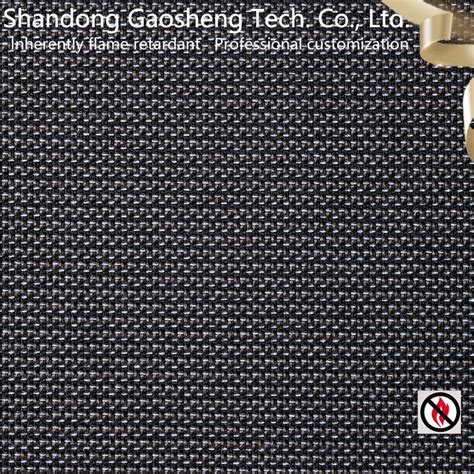 Fire Retardant 100 Polyester Exquisite Structure Textured Upholstery